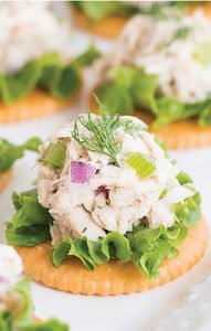 Tuna Cream Cheese Canape - Bake With Yen